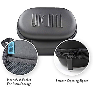 TUDIA EVA Small Empty Hard Dice Case for Board Games, Card Games, Dungeons & Dragons, RPG Table Games (Small) [Case ONLY, Dices NOT included]