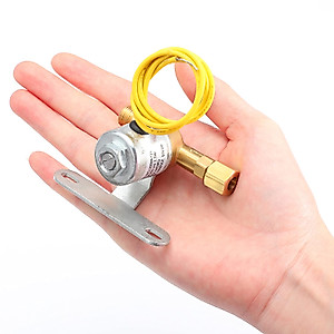 Humidifier Valve 4040 Solenoid Valve Brass Air Valve Compatible with Aprilaire Fit for 400 500 600 700 Humidifier 24 Volt