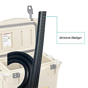 Fognor 6 feet Cooler Lid Gasket Replacement for Yeti RTIC 20qt or 45qt Coolers