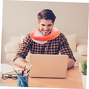 LIFKOME 2pcs Travel Plush Pillow Kids Body Pillow Kids Travel Neck Pillow Kids Travel Shrimp Plush Stuffed