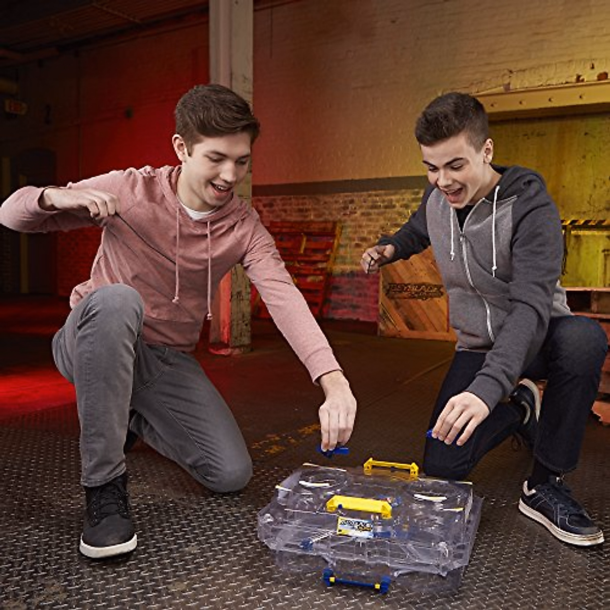 Beyblade Burst Evolution Switchstrike Battle Tower-Includes 2-Level Beystadium, Battling Tops, & Launchers-Age 8+, Multicolor