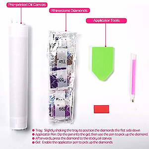 Zimal New 5D DIY Diamond Painting Angel Guardian Crystal Diamond Painting Cross Stitch Needlework Diamond Home Decor 11.8 X 15.8 Inch