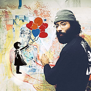 FINGERINSPIRE 5 PCS Banksy Stencil Layered Design 11.7x8.3inch Reusable Layered The Human with a Balloon Drawing Stencil Banksy Decoration Stencil for Painting on Wall, Furniture, Wood and Paper