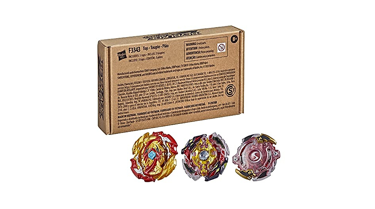 BEYBLADE Burst Evolution Trio: Spryzen 3-Pack