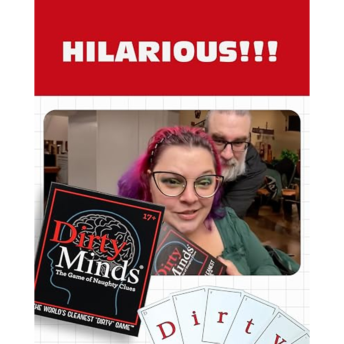 TDC Games Original Dirty Minds Party Game