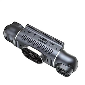 4-Channel Front and Rear Dash Cam - 360-Degree Panoramic Recording for Enhanced Safety, HD 1080P Car Interior and Exterior Camera - Clear Images and Wide Coverage