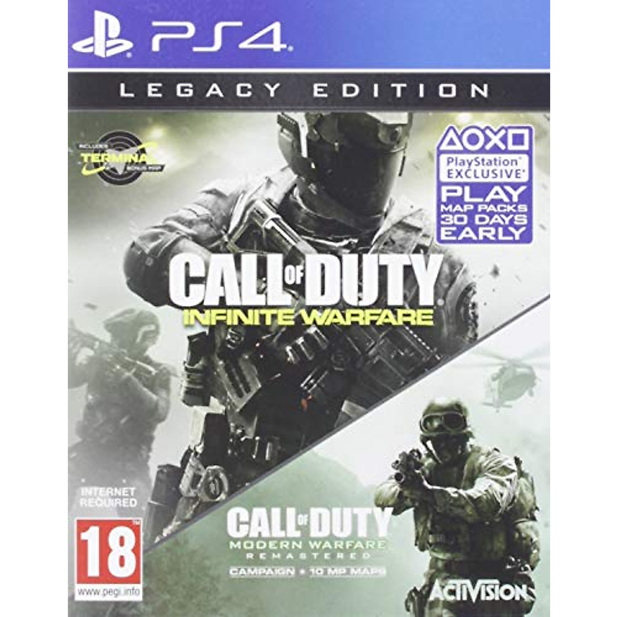 Call Of Duty: Infinite Warfare - Legacy Edition & Terminal Bonus Map (Playstation Exclusive) PS4