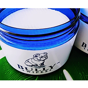 Bully Wipes - Bulldog Wrinkle Wipes Specifically for Bulldog Breeds All Natural Organic Formula Refreshing Botanical Scent - Removes Dirt - Safe to use Around Eyes, Ears, Paw, Wrinkles!