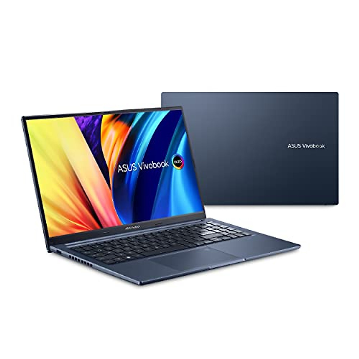 ASUS VivoBook 15X OLED Laptop, 15.6 inch OLED Display, AMD Ryzen 5 5600H CPU, AMD Radeon GPU, 8GB RAM, 512GB SSD, Windows 11 Home, Quiet Blue, M1503QA-ES52