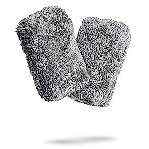 Adams Plush Microfiber Applicator Pad (2 Pack) – Microfiber Sponge Car Detailing Applicators | Use with Ceramic Coating for Cars, Car Wax, Paint Sealants, Compound, Polish, Glazes & More