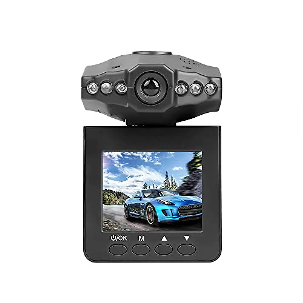 Wanjun Car Dash Cam 1080P FHD Car Dash Cam HD PRO 3 Inch Dash Cam with Night Vision, 120° Wide Angle, Parking Monitor, Loop Recording (A)