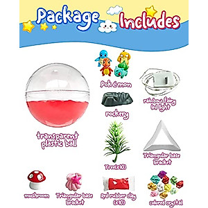 Make Your Own Night Light Kit for Kids - Light-Up Easter Egg Terrarium Craft Kit for Pokemon - Arts & Crafts Activities Kit - Bedroom Decoration Easter Gifts for 4 5 6 7 8-12 Year Old Kids- Yellow