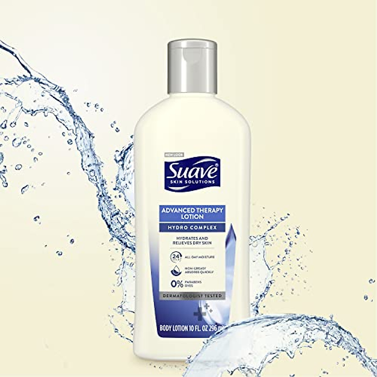 Suave Skin Solutions Body Lotion Advanced Therapy, 10 FL Oz (Pack of 6)