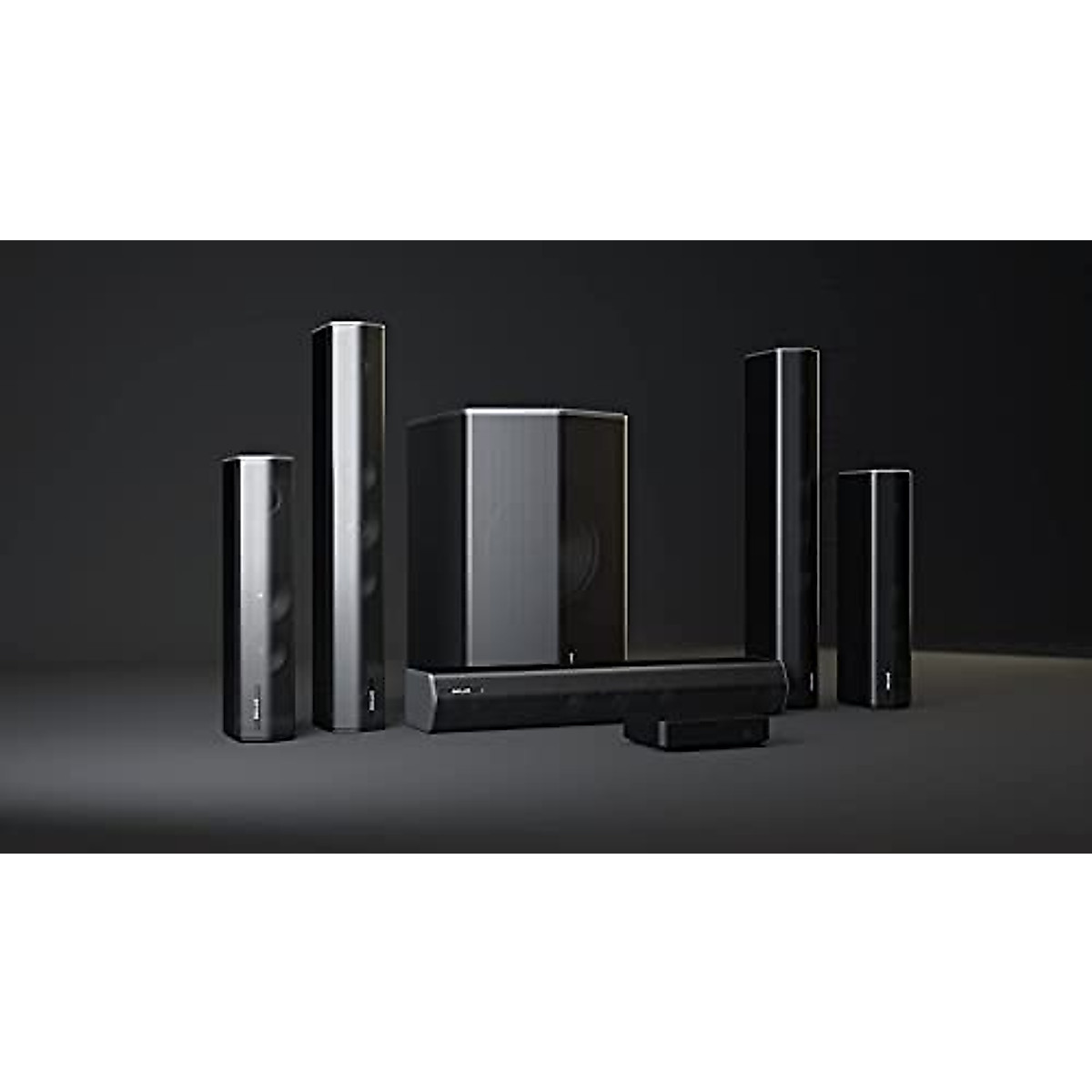 SAMSUNG QN75QN900BFXZA 75" 8K QLED UHD HDR Smart Infinity-Screen TV with Enclave EA-1000-THX-US CineHome Pro CineHub Edition 5.1Ch Speakers (2022)