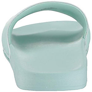 PUMA Leadcat Slide Sandal, Mist Green White Silver, 7 M US