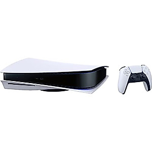 Play Station 5 Disc Version Gaming Console God of War Ragnarok Bundle with 4K UHD Blu-ray Player, White - WiFi 6, Bluetooth 5.1, Ethernet Connectivity