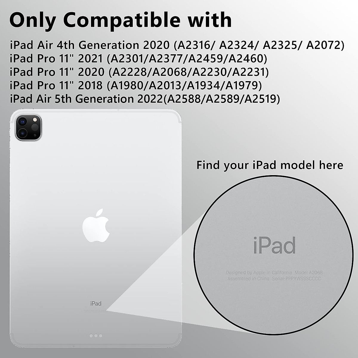 for iPad Air Case 5th/4th Gen 10.9 Butterfly Kickstand Pencil Holder, iPad Pro 11 Cases 3rd 2nd (2021/2020/2018) 2 in 1 Heavy Duty Rugged Cover Kids Girls for iPad Air 4th/5th（2022）/iPad Pro 11-Pink