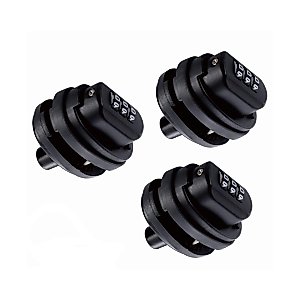 MJs Night Trigger Combination Lock for Low Level Lighting(3 pack). Fits on pistols, rifles, shotguns and revolvers.