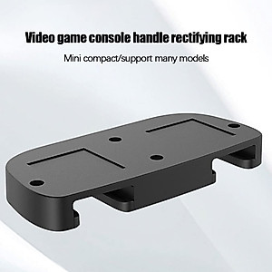 CKXIN Controller Table Stand for PS5 PS4 Controller Playstation 5 Playstation 4 Under Desk Mount Controller Holder Table Organizer and Desk Management (2-Pack) Black