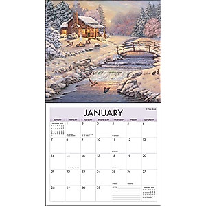Thomas Kinkade Studios 2024 Deluxe Wall Calendar
