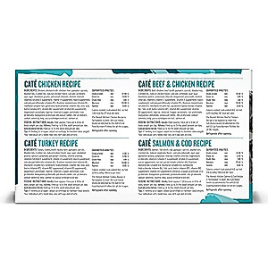 The Honest Kitchen Câté™ Grain Free Wet Cat Food Pâté Variety Pack - 5.5 oz (Pack of 8)