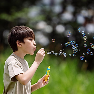 Uncle Bubble Catch & Stack Test Tube Pack of 3. Touchable Mini Bubbles Wand Toy | Small Bubble Wands for Kids | Summber Party Kid Toys | Birthday Gift