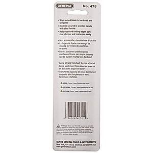 General Tools 478 Triangular Scraper