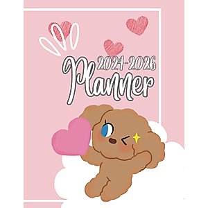 2024-2026 Monthly Planner: 3 Year Calendar Large Size 8.5x11 inches | 36 Months Jan 2024 - Dec 2026 with Federal Holidays | Monthly Design ( Calendar 2024-2026 for Purse)