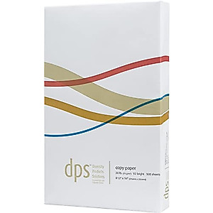 Diversity Product Solutions by Staples Multiuse Paper, 8.5" X 14", 20 Lb, White, 5000 Sheets/Case (Dps08514)