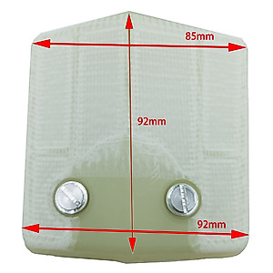 Hippotech 2 PCS Air Filter Cleaner for Hus qvarna 61 66 181 266 281 288 288EPA Chainsaw MPN:501807101 501807105 501807106
