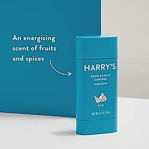 Harry's Deodorant & Antiperspirant - Odor & Sweat Control Antiperspirant for Men - Fig, 3 Count (Pack of 1)