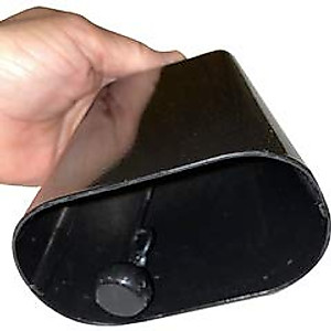 MORE COWBELL 5" high Cow Bell for Cheering at Sporting Events: Hockey, Football, Soccer, Baseball, Cyclocross, Cycling