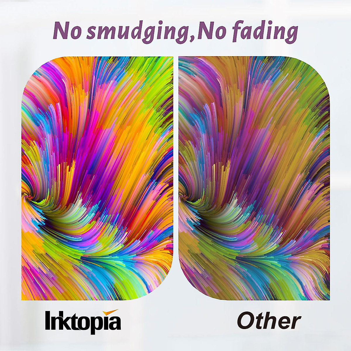 Inktopia Remanufactured Ink Cartridge Replacement for HP 63XL 63 XL Black and Color use with HP Officejet 5255 5258 3830 3833 4650 Envy 4520 4516 DeskJet 1112 2132 3633 3634 Printer