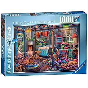 Ravensburger Weaver’s Workshop 1000 Piece Jigsaw Puzzle for Adults and Kids Age 12 Years Up