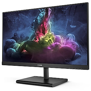 PHILIPS Computer Monitors Frameless Monitor, Full HD IPS, 124% sRGB, FreeSync 144Hz, VESA, Black, 24 inch Full hd (242E1GSJ)