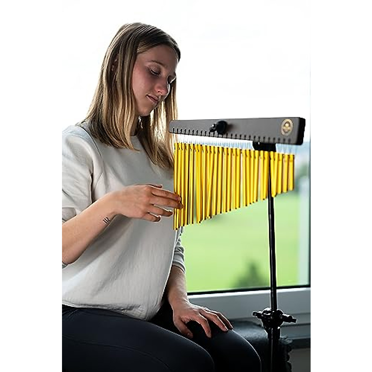 27-bar Meditation Chimes for Relaxing Sound Healing, 2-YEAR WARRANTY