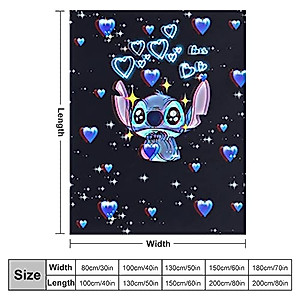 Anime Blankets Ultra-Soft Throw Blanket for Couch, Plush Cozy Blankets for Sofa Bed Lightweight Blankets 40"x50"