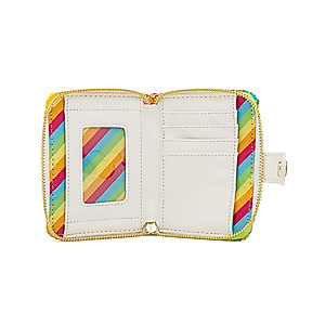 Loungefly x Disney Minnie Mouse Sequin Rainbow Zip Around Wallet