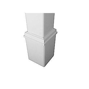 Zippity Outdoor Products ZP19013 Classica Mailbox Post, White
