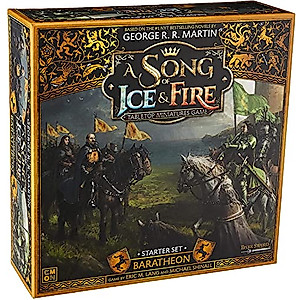 A Song of Ice & Fire Tabletop Miniatures Game Baratheon Starter Set - Rise of The Stag! Strategy Game for Adults, Ages 14+, 2+ Players, 45-60 Minute Playtime, Made by CMON