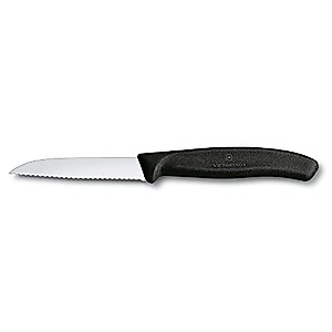 SCHWARZ Gemüsemesser Well., Nylon