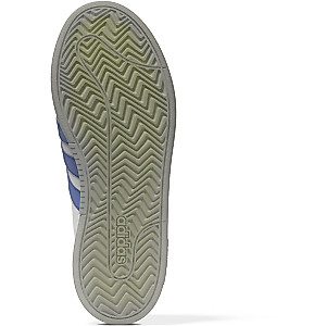 adidas Women's Grand Court Alpha Sneaker, White/Blue Fusion/Black, 9