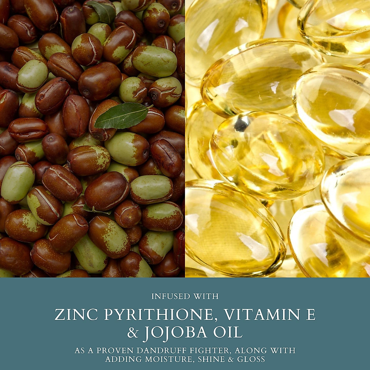 smartSOLUTIONS Problem Hair N' Scalp Shampoo, 8oz | Paraben-Free | Protects Color | Dandruff Fighter