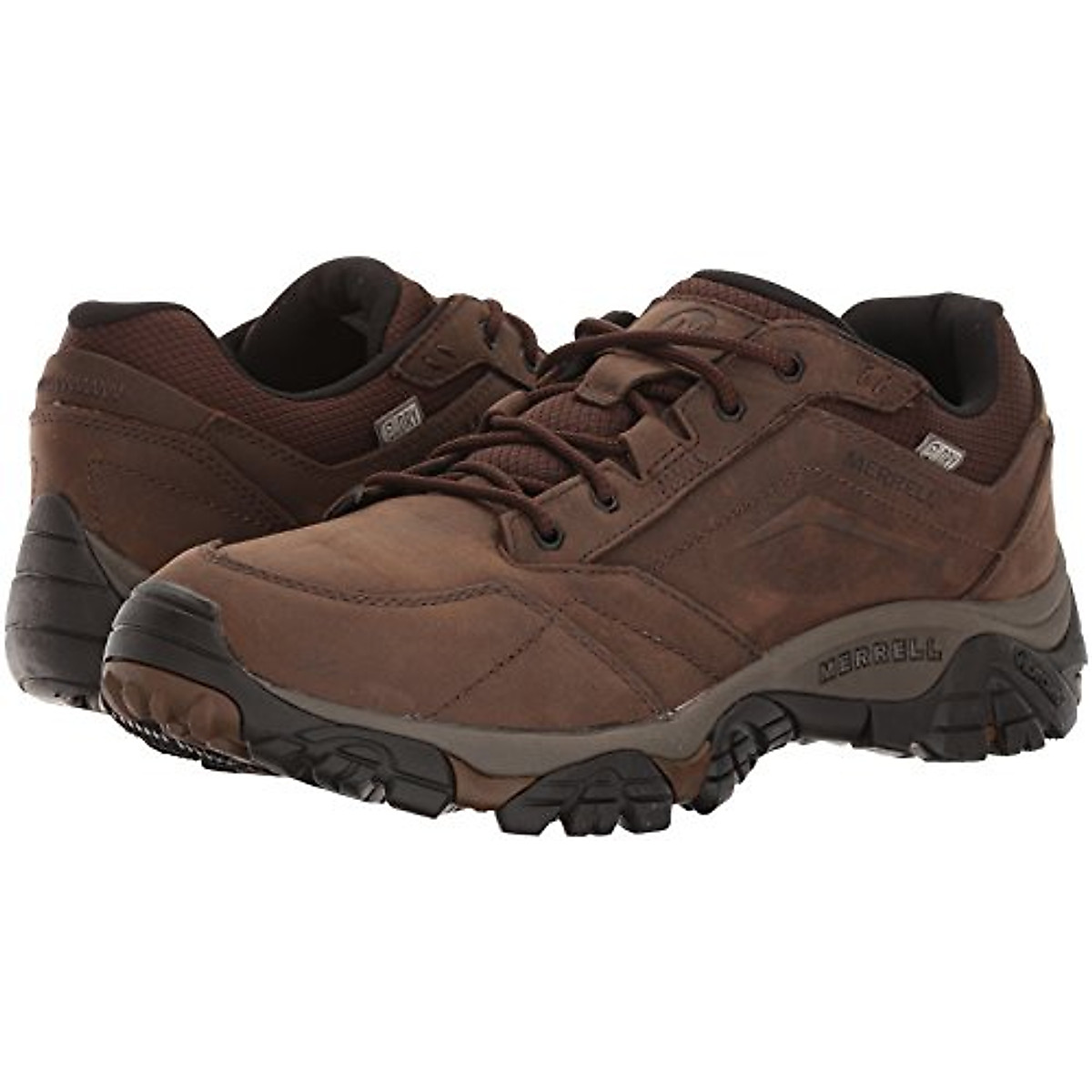 Merrell Men's Moab Adventure Lace Waterproof Hiking Shoe, Dark Earth, 11 M US