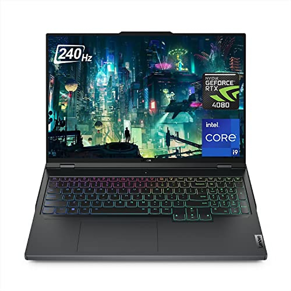 Lenovo Legion Pro 7i Gaming Laptop, 16" WQHD IPS 240Hz Display, Intel Core i9-13900HX, GeForce RTX 4080, 32GB DDR5 RAM, 1TB SSD, Webcam, Per-key RGB Backlit KB, Wi-Fi 6E, Windows 11 Home