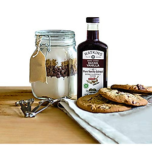Watkins All Natural Original Gourmet Baking Vanilla, with Pure Vanilla Extract, 11 Fl Oz (Pack of 1) - Packaging May Vary