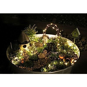 Twinkle Fairy String Lights Strands With 20 LEDs,Timer, Battery operated For Easter, Garden, Home, Wedding, Party, Christmas Decoration(Set of 2) (Warm White)