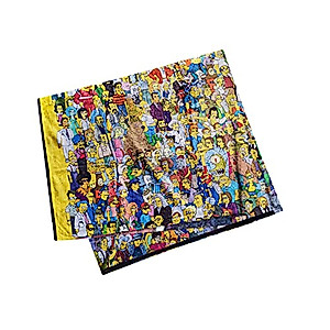 The Simpsons Fleece Throw Blanket, Multicolor, One Size