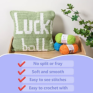 Milk Cotton Yarn,100g Yarn for Crochet,Amigurumi Yarn,Crochet Yarn for Crocheting,Cotton Yarn,Soft Yarn for Sweater,Hat,Socks,Baby Blankets(Emerald Green)