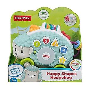 Fisher-Price GHR16 Linkimals Happy Shapes Hedgehog, Interactive Baby Toy with Lights and Sounds